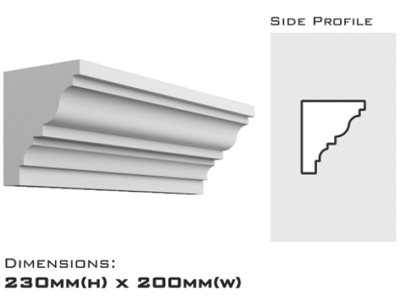 Parapet & Eaves - EPS Mouldings – Moulding Supply