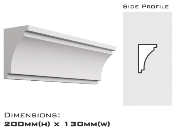 Parapet & Eaves - EPS Mouldings – Moulding Supply